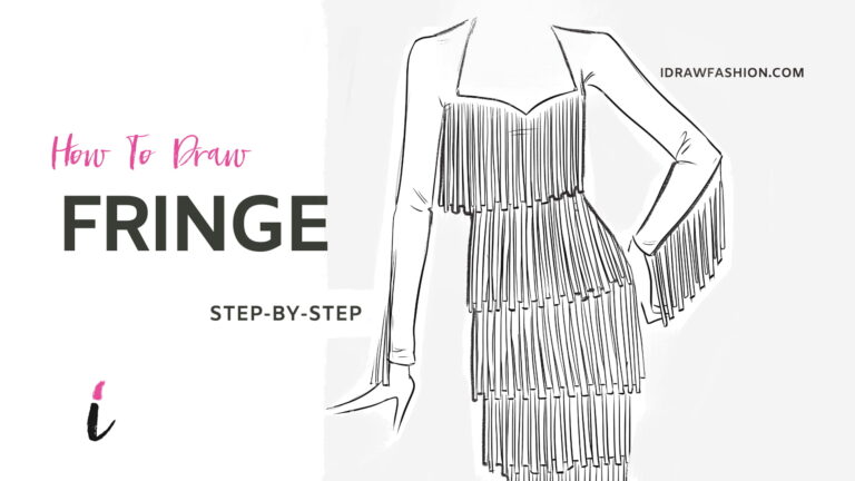 How to draw Textiles Step-by-Step Tutorials | I Draw Fashion