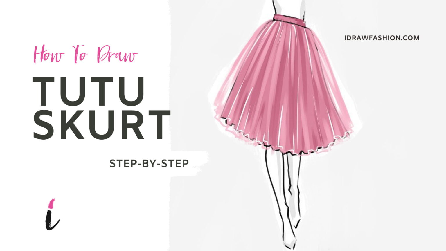 How to draw a tutu skirt – I Draw Fashion