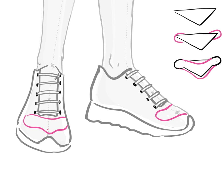 How To Draw Trainers – I Draw Fashion