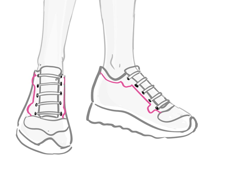 How To Draw Trainers – I Draw Fashion