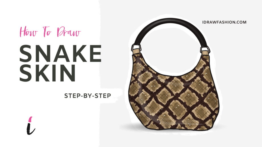 How to draw Textiles Step-by-Step Tutorials | I Draw Fashion